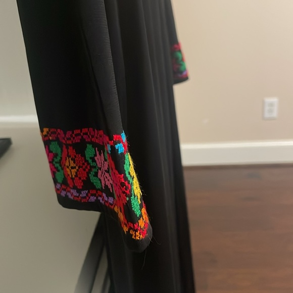 Sinia Handmade | Dresses | Egyptian Vintage Sinai Black Dress With ...